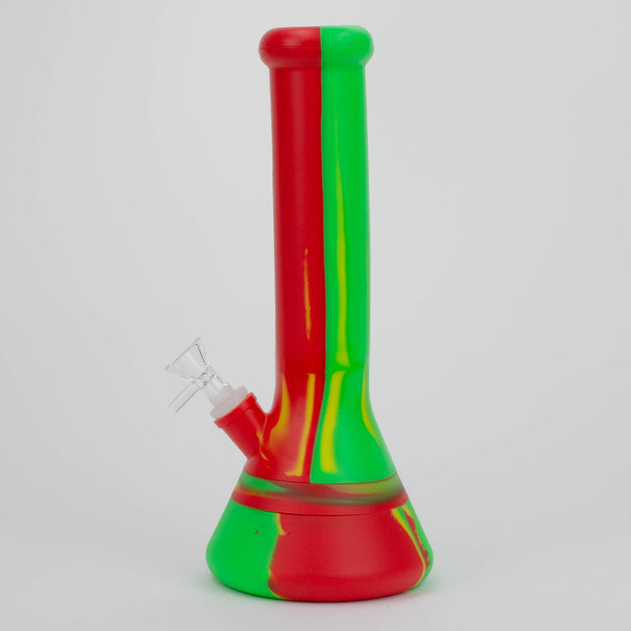 12" Silicone Assorted color Bong [7050089B] — Bong Outlet.Com