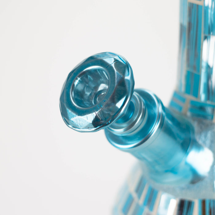 15.5" Mosaic 7mm glass beaker bong with tree arm percolator [MSAK-1 ...