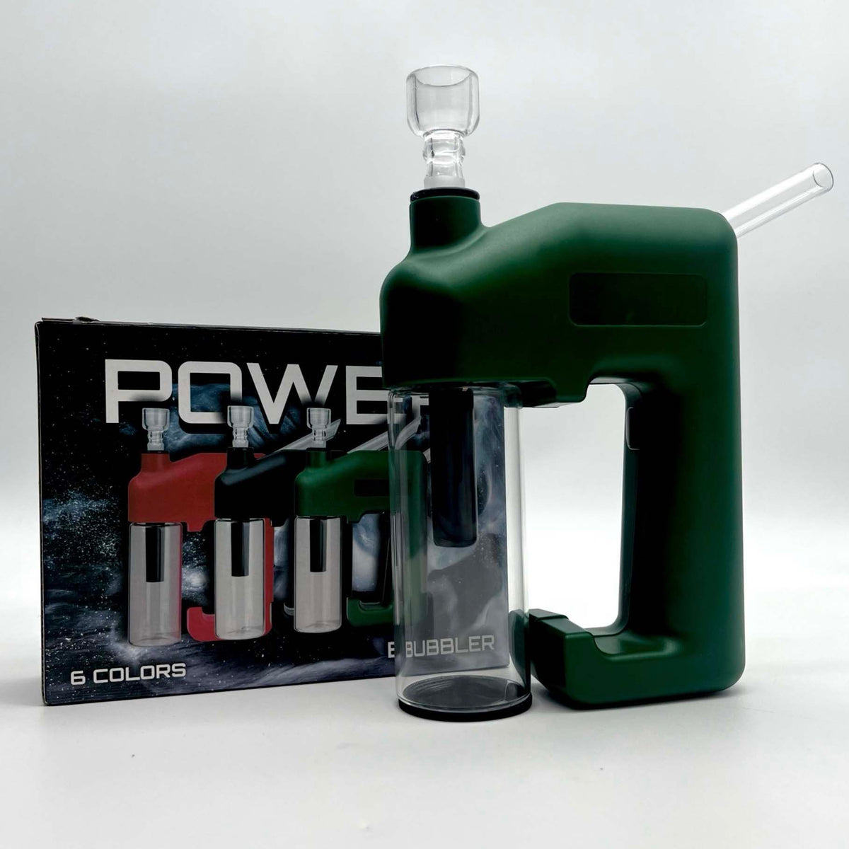 Mini Colourful Glass Electric Blowing Bong with Bowl for Dry Herb ...