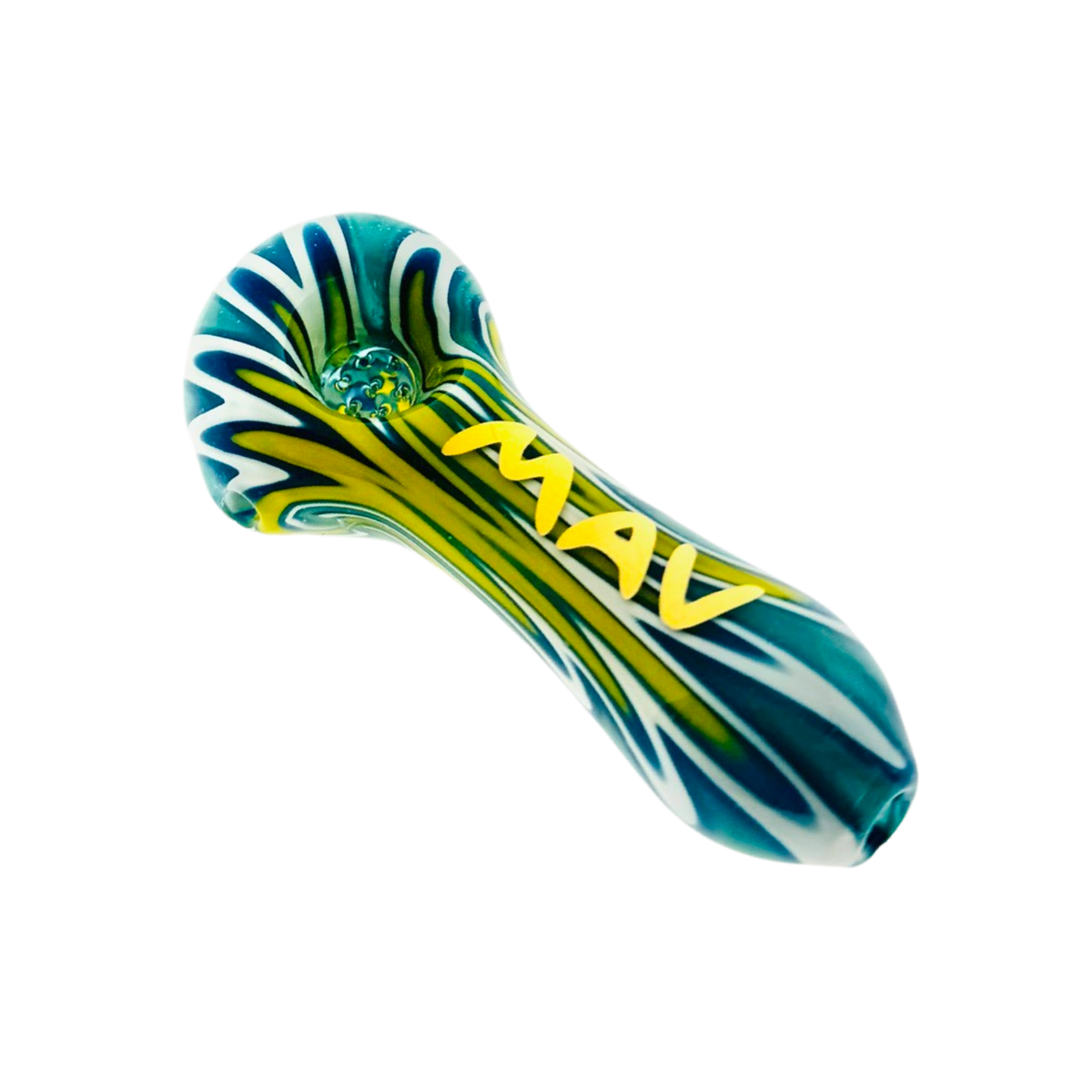 Wigwag Golden Professional Hand Pipe — Bong Outlet.Com