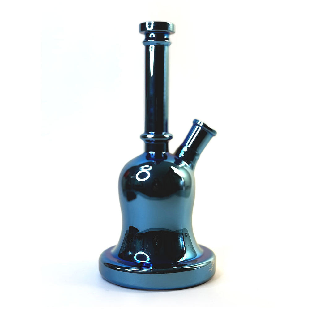 BELL SHAPED METALLIC GLASS BONG — Bong Outlet.Com