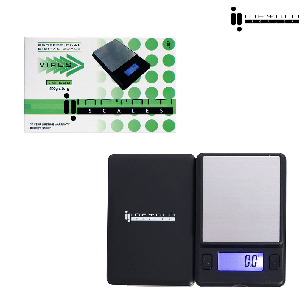 Virus; 500g X 0.1g, Pocket Scales — Bong Outlet.Com