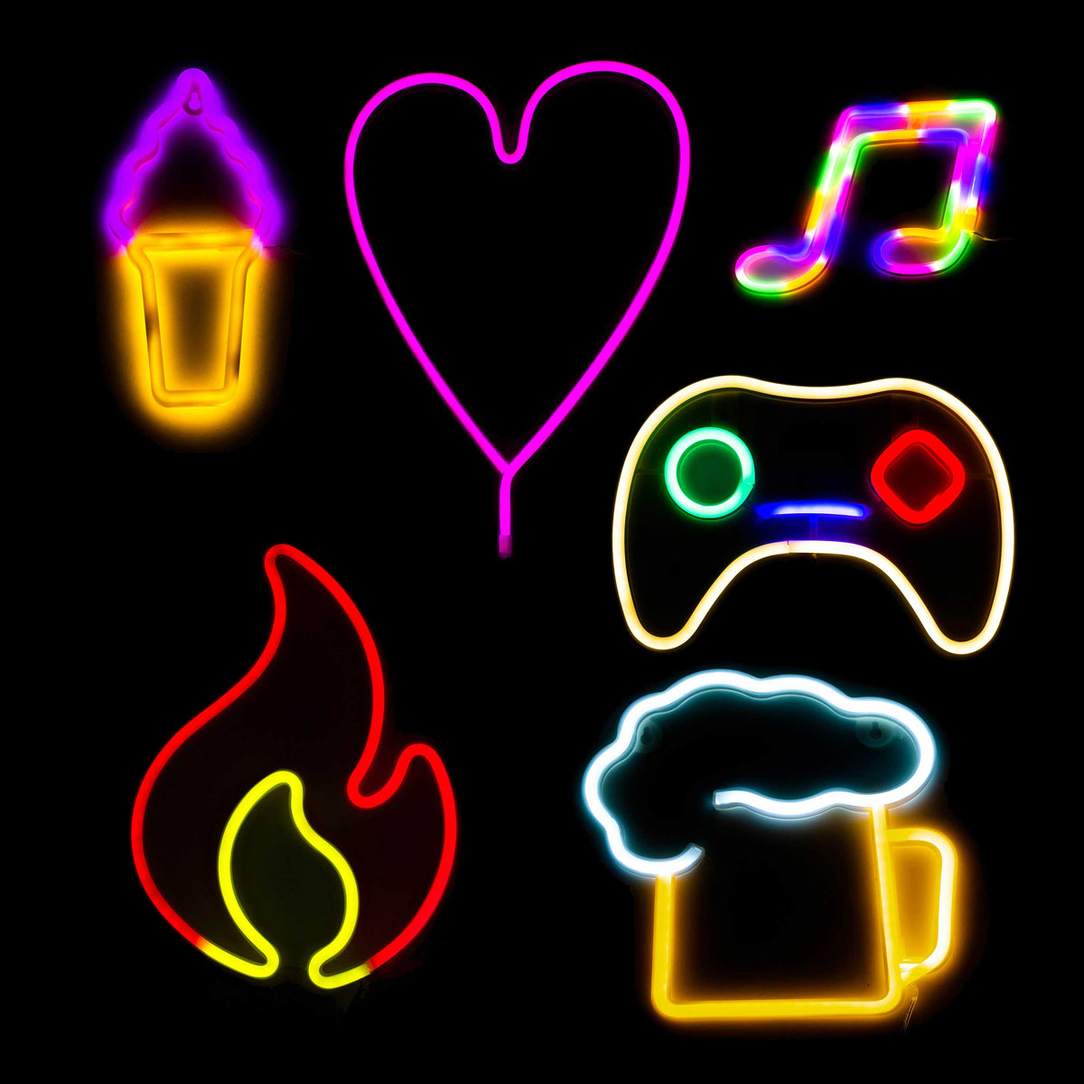 LED Neon Decoration Signs - Party Collections — Bong Outlet.Com