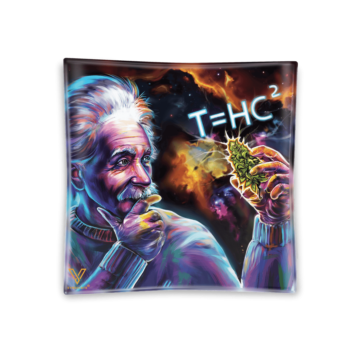 T=HC2 Black Hole Blazin' Ashtray Glass — Bong Outlet.Com