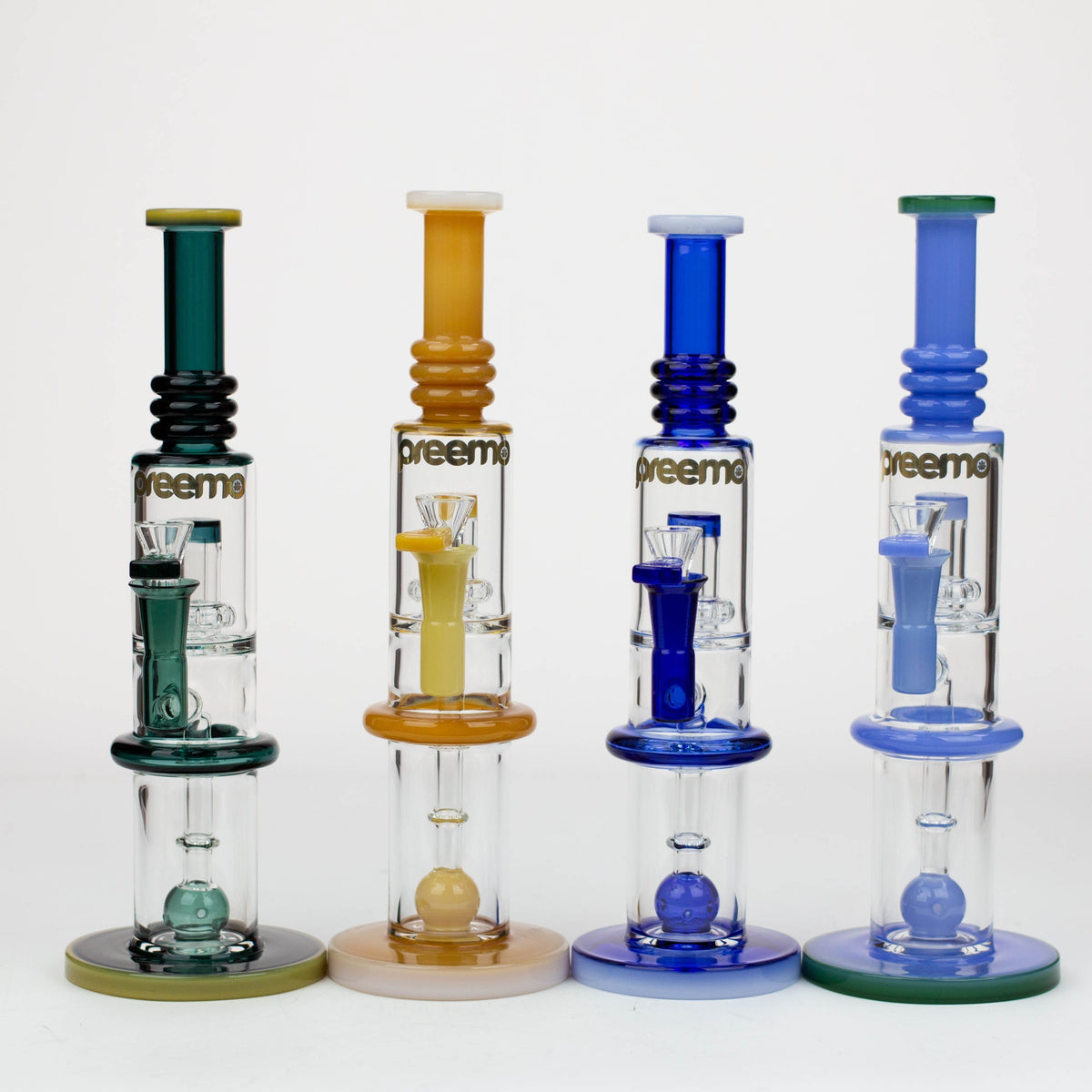 preemo - 12 inch Ball to UFO Perc Bong [P082] — Bong Outlet.Com