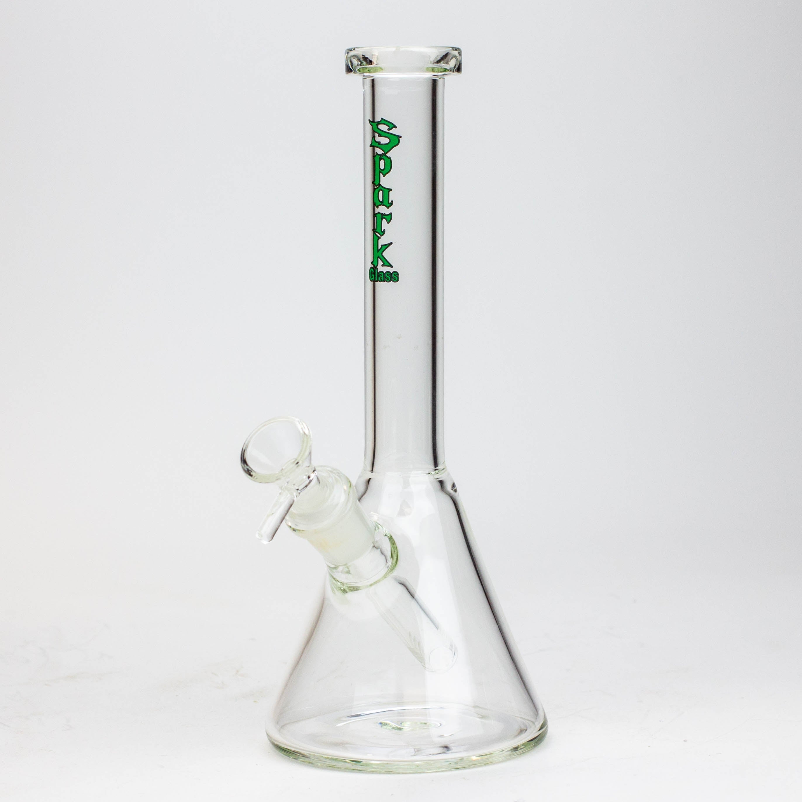 10" SPARK beaker thick glass water bong — Bong Outlet.Com
