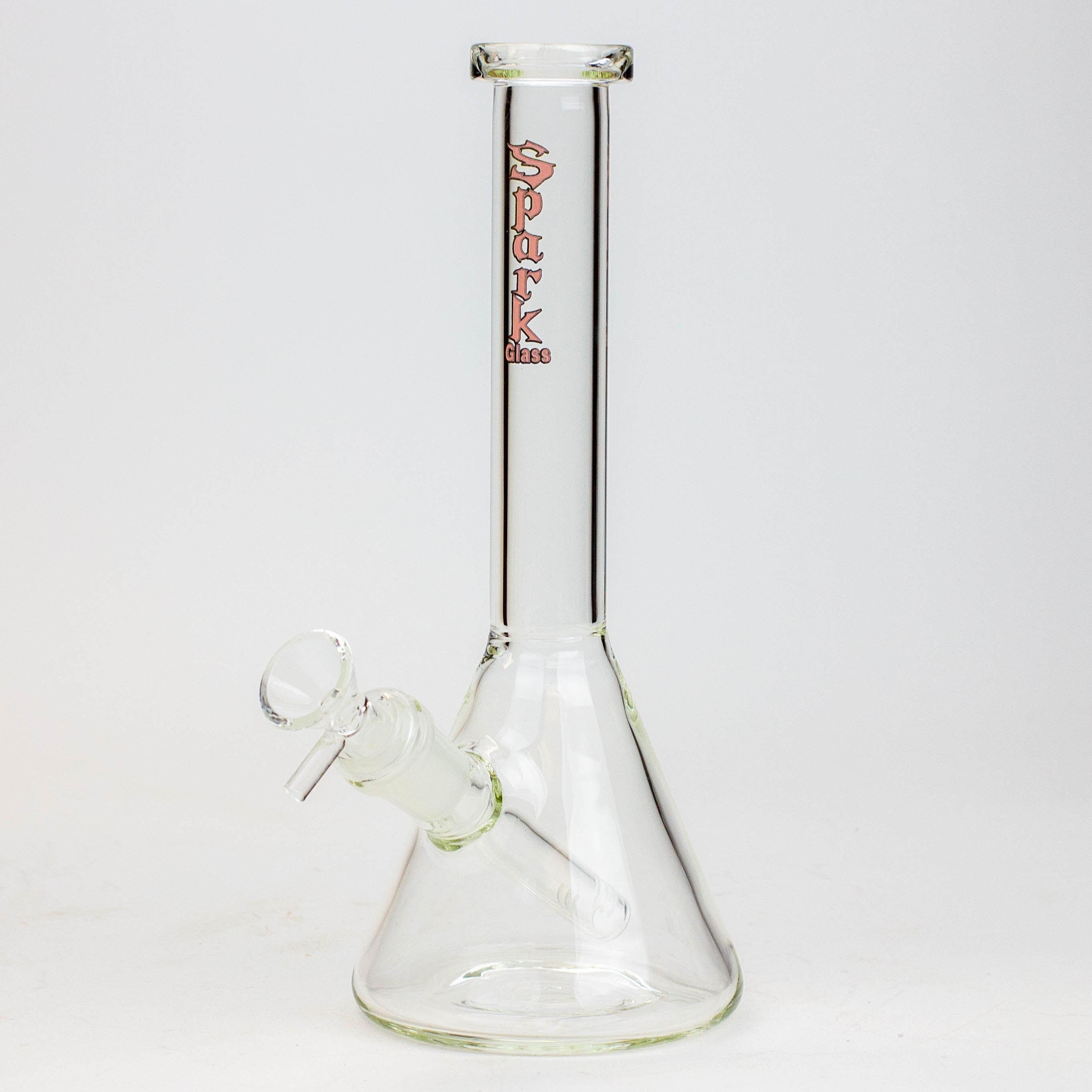 10" SPARK beaker thick glass water bong — Bong Outlet.Com